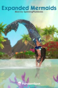 Expanded Mermaids Mod by SpinningPlumbobs (TS4) - inZOI CC