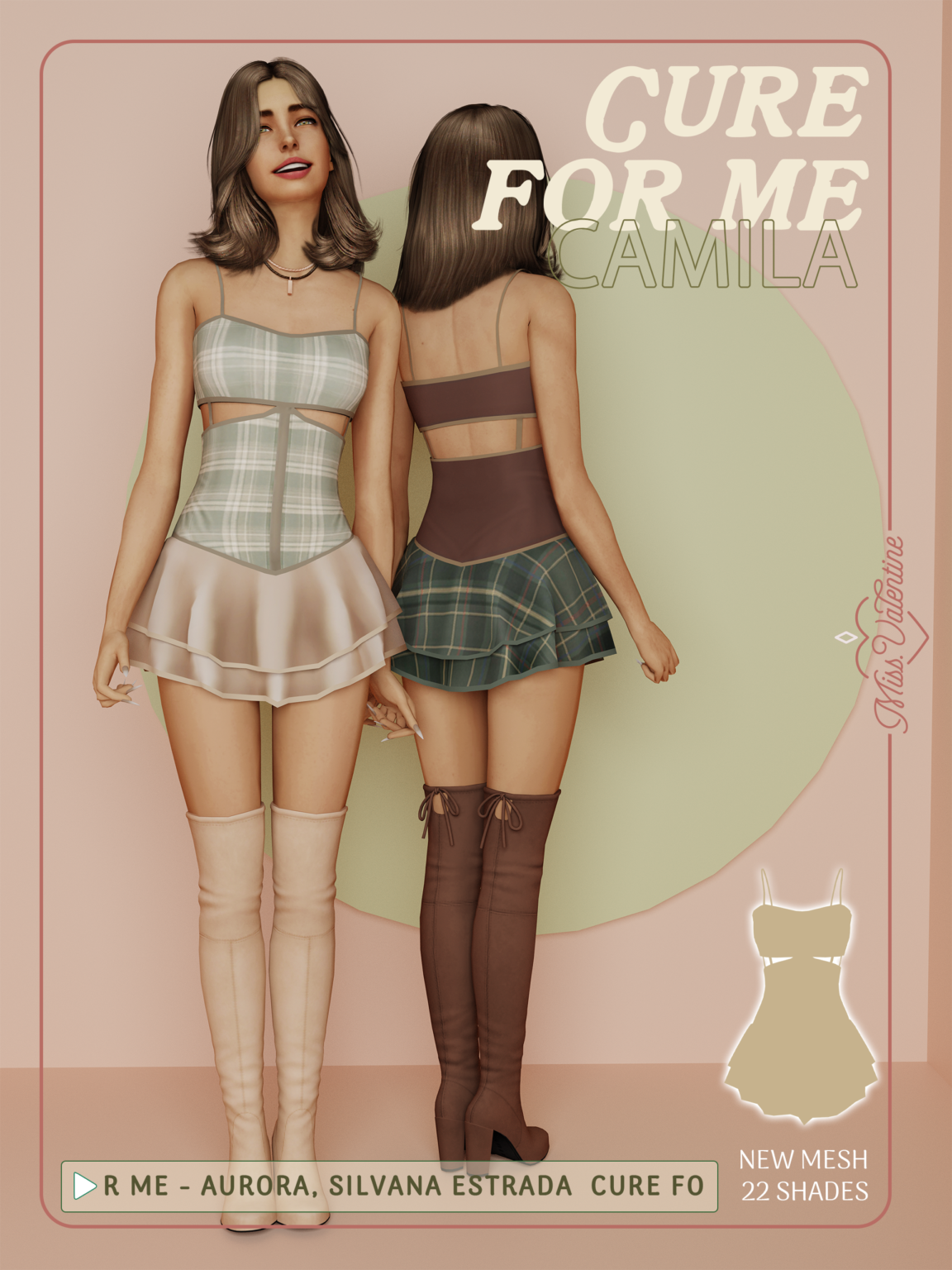 Camila Dress inZOI CC - inZOI CC